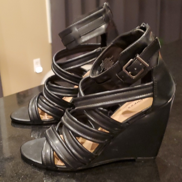 Express | Shoes | Express Strappy Wedges | Poshmark